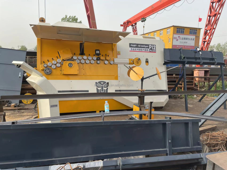 Cnc In Constructions Automatic Stirrup Bender Rebar Steel Bar Stirrup ...
