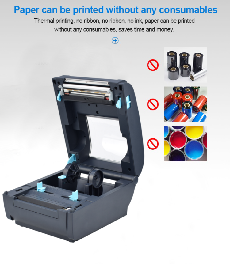 Buy Wholesale China 4x6 Thermal Label Printer Portable Shipping Label ...