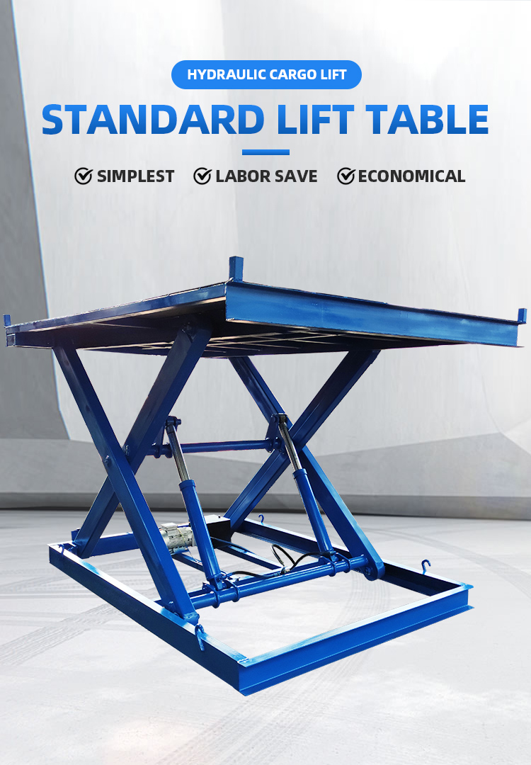 Buy Wholesale China 1000kg 1m 3 Meter Floor Hydraulic Freight Scissor ...