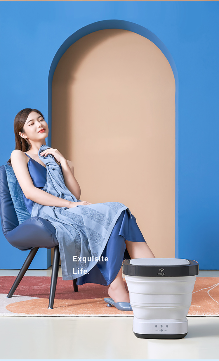 Xiaomi Moyu Folding Mini Small Washing Machine Household Portable ...