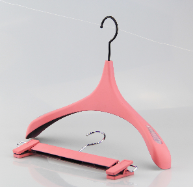 Yt Classic High-end Vintage Black Wooden Hanger Durable Wide Velvet ...