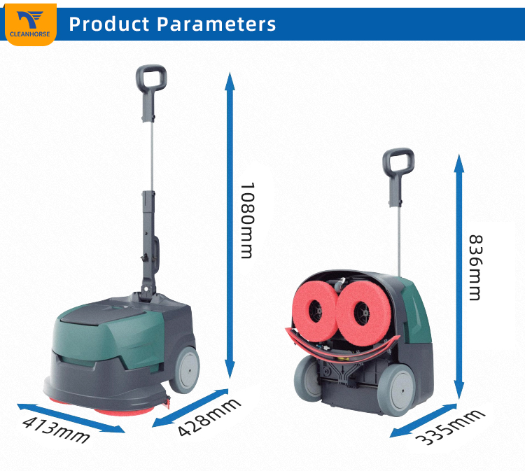 Cleanhorse Small Vacuum Size Mission To Clean Tile Floor Mini Floor ...