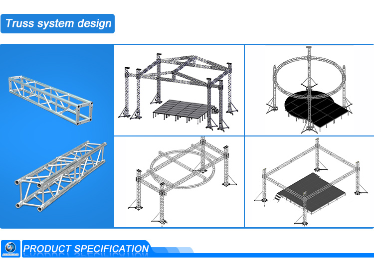 Buy Wholesale China Customized Height Speaker Truss Line Array Speaker ...