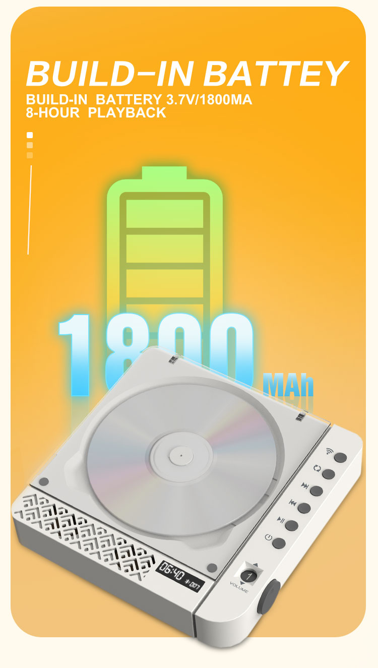 Buy Wholesale China Portable Personal Built In Stereo Sound Speaker Discman Mp3 Music Audio Cd ...