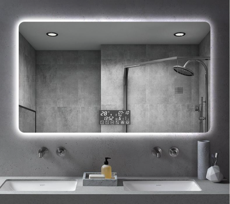 Buy Wholesale China Factory Led Illuminated Bathroom Mirror Rectangle ...