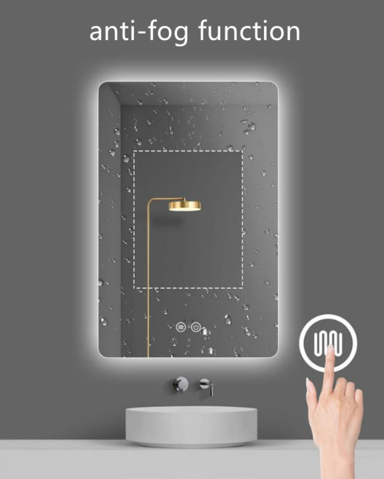 Buy Wholesale China Factory Led Illuminated Bathroom Mirror Rectangle ...