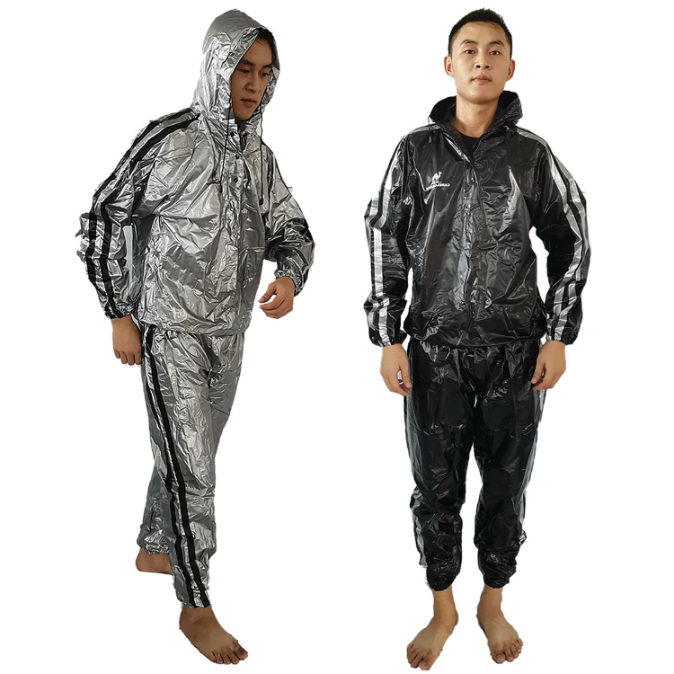 Factory Price Woman Man Prevent Rain And Sun Clear Plastic Sauna Suit ...