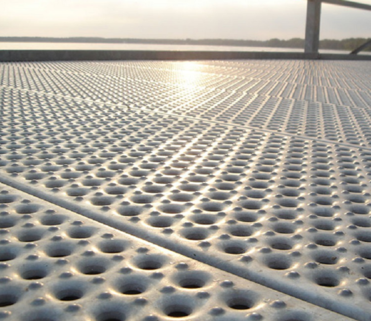 Perforated Plank Grating Deck Safety Panel Walkway China Wholesale Galvanized Steel Perforated Metal Walkway Platform 4.5 from Anping Velp Wire Mesh Products Co. Ltd. Globalsources