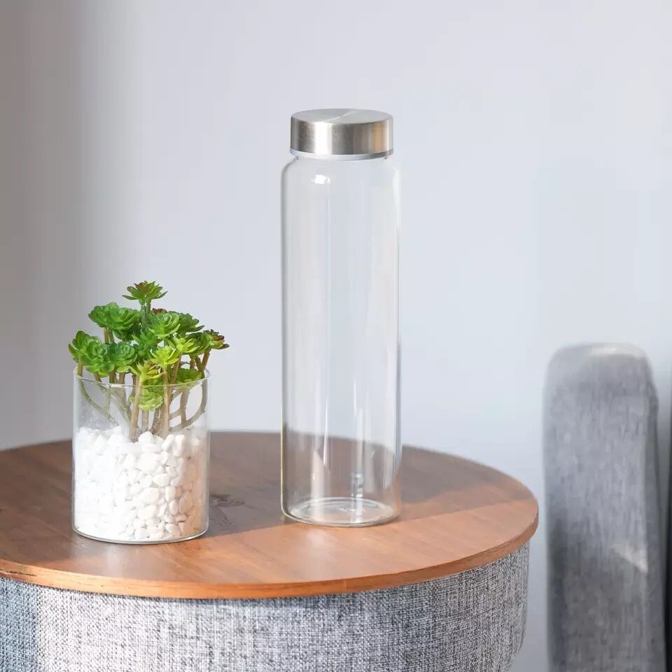Buy Wholesale India Metier Trend Selling Transparent Glass Water Bottle ...