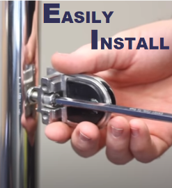 Sus304 316 Stainless Steel Stairs Railing Glass Clamp Spider For ...