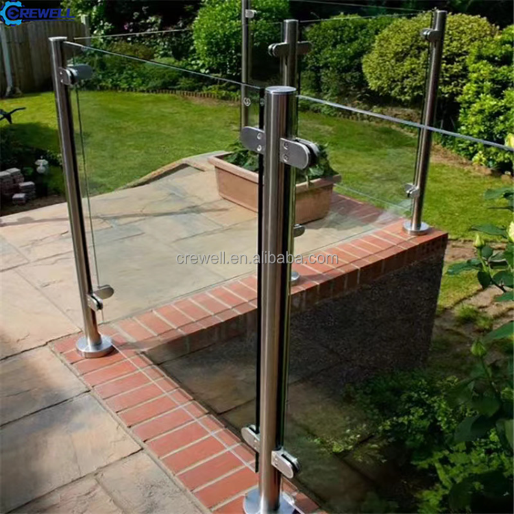 Balcony Stair Terrace Stainless Steel Railing Baluster Fence Post ...