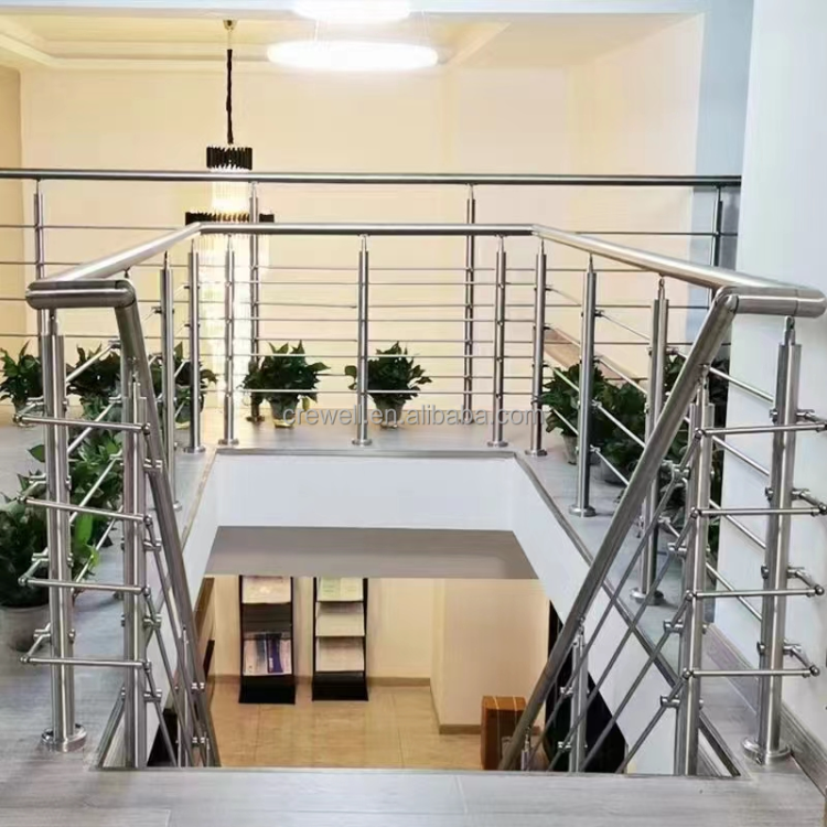 Balcony Stair Terrace Stainless Steel Railing Baluster Fence Post ...