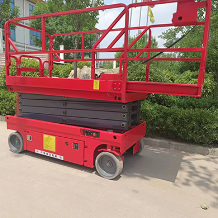 Battery Powered 220v Work Platform Lift Machines Scissor Lift Platform ...