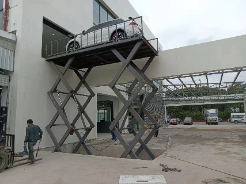 Battery Powered 220v Work Platform Lift Machines Scissor Lift Platform ...