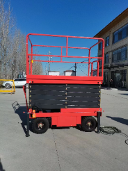 Battery Powered 220v Work Platform Lift Machines Scissor Lift Platform ...