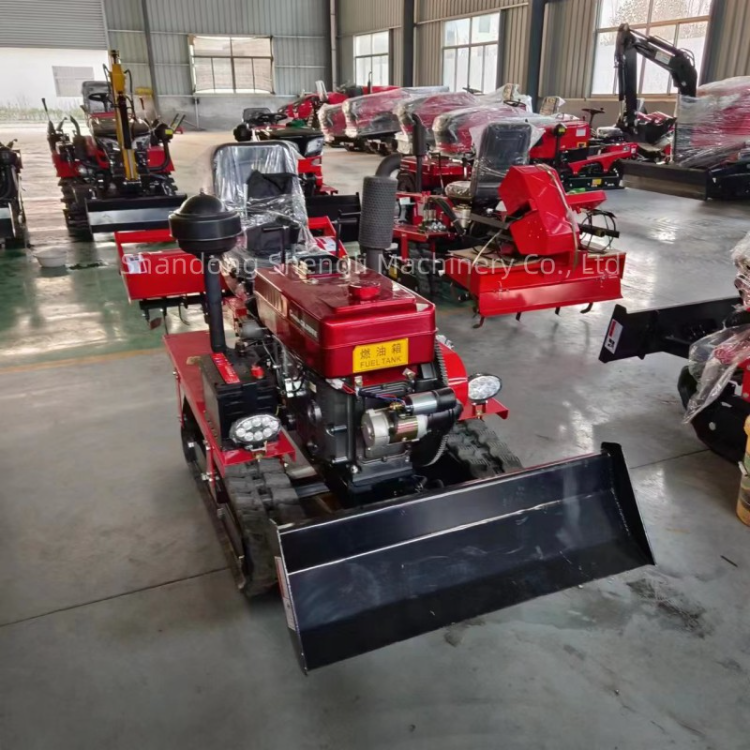 Tilling Machine Farm Diesel Power Tiller Rotary Garden Mini Tiller ...