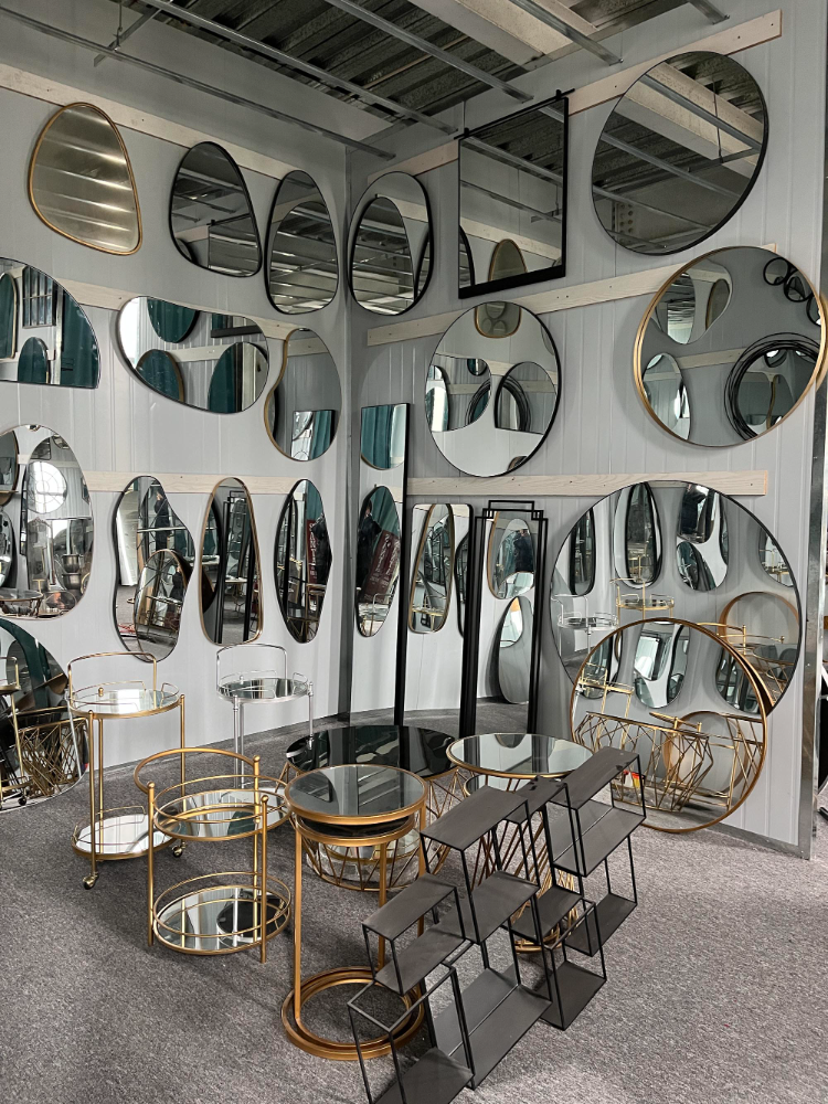 Decor Custom Round Shape Convex Mirror Glass For Hotel Home Shopping ...