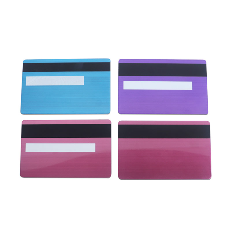 Customized Laser Stainless Steel Brushed Nfc Metal Business Card Chip ...