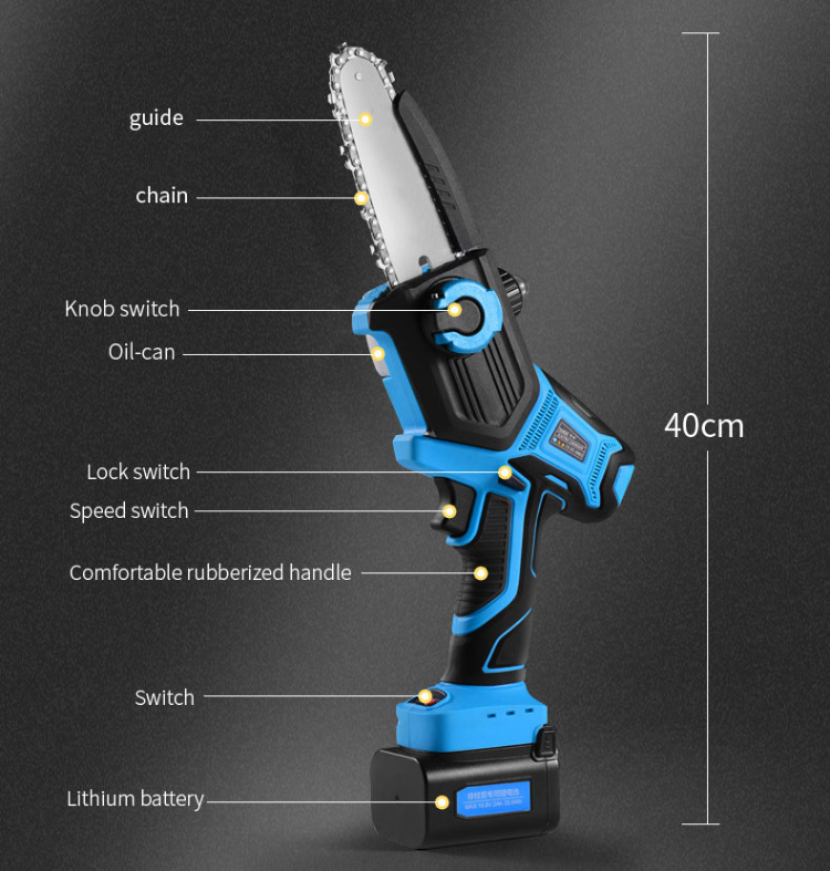 Buy Wholesale China 5 Inches Mini Chainsaw Cordless Power Chain Saws ...