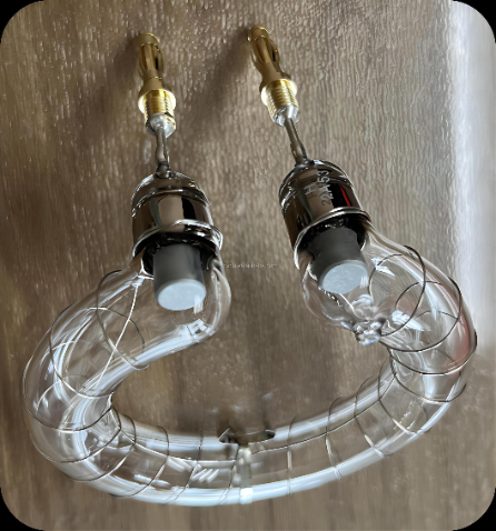 Replacement 500w 1000w Round Photographic Studio Strobe Flash Tube With ...