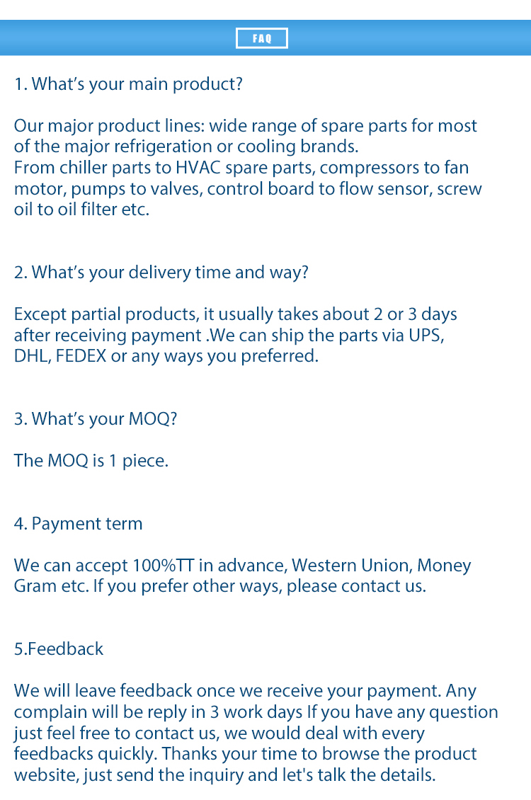 Buy China Wholesale Refrigeration Compressor Chiller Parts Temp Sensor ...