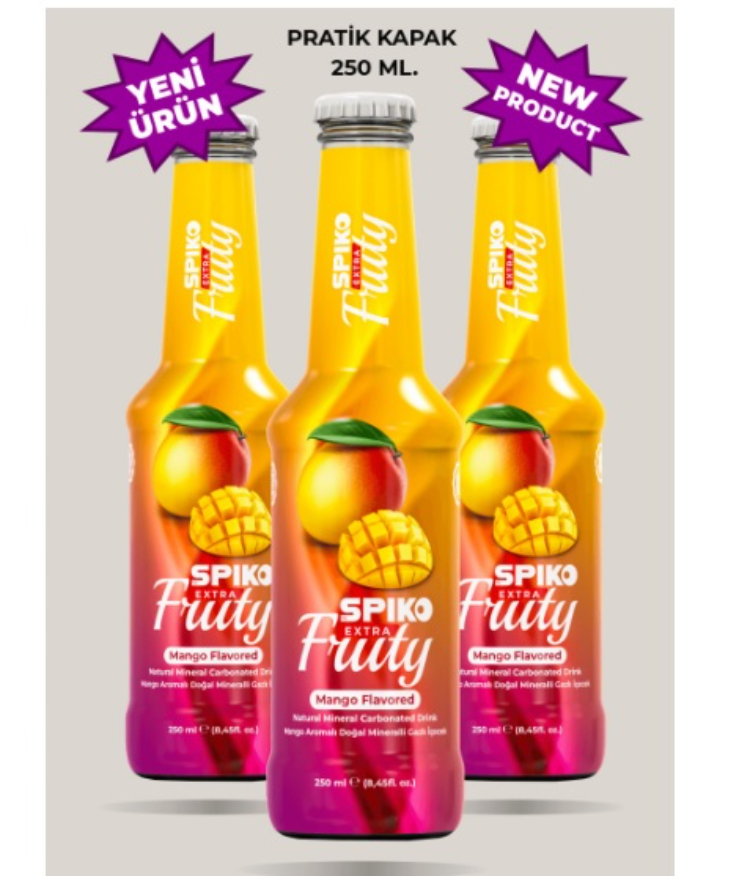 Buy Turkey Wholesale Spiko Fruity Soda Green Apple 250 Ml*24 & Bottle Water Coffee Beans Energy ...