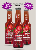Buy Turkey Wholesale Spiko Fruity Soda Green Apple 250 Ml*24 & Bottle ...