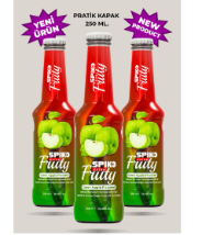 Buy Turkey Wholesale Spiko Fruity Soda Green Apple 250 Ml*24 & Bottle ...