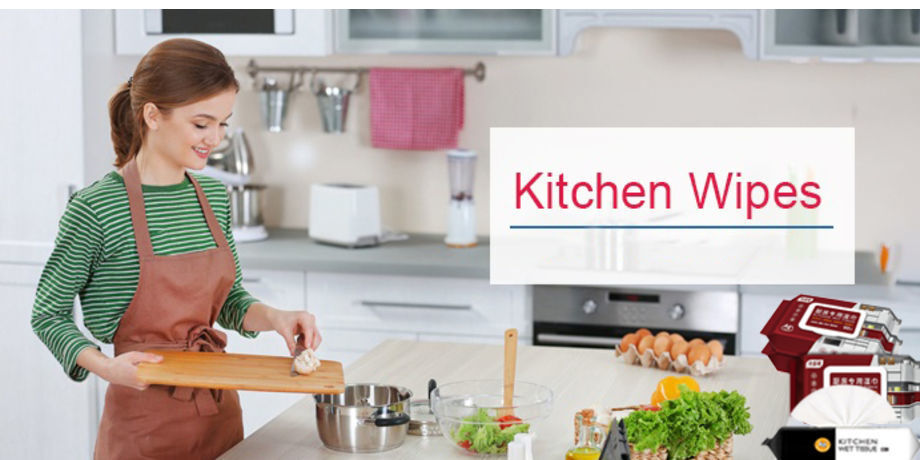 Disposable Kitchen Wipes Nonwoven Cleaning Restaurant Wet Wipes House ...