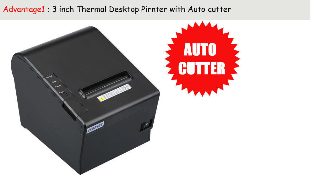 Buy Wholesale China 80mm Thermal Printer Usb Serial Bluetooth Pos ...