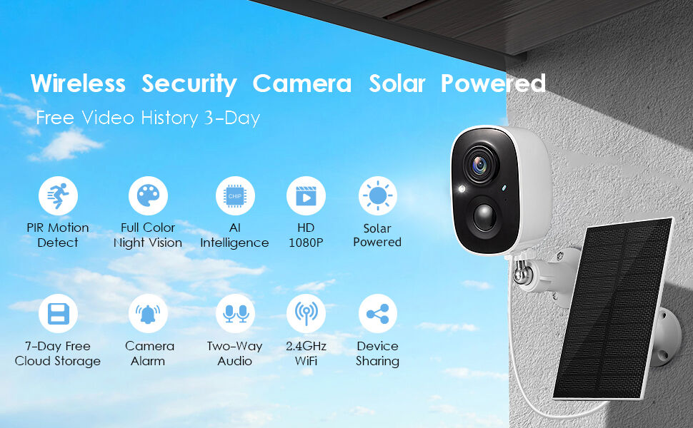 2mp Built-in Rechargeable Battery Waterproof Color Night Vision Wifi ...