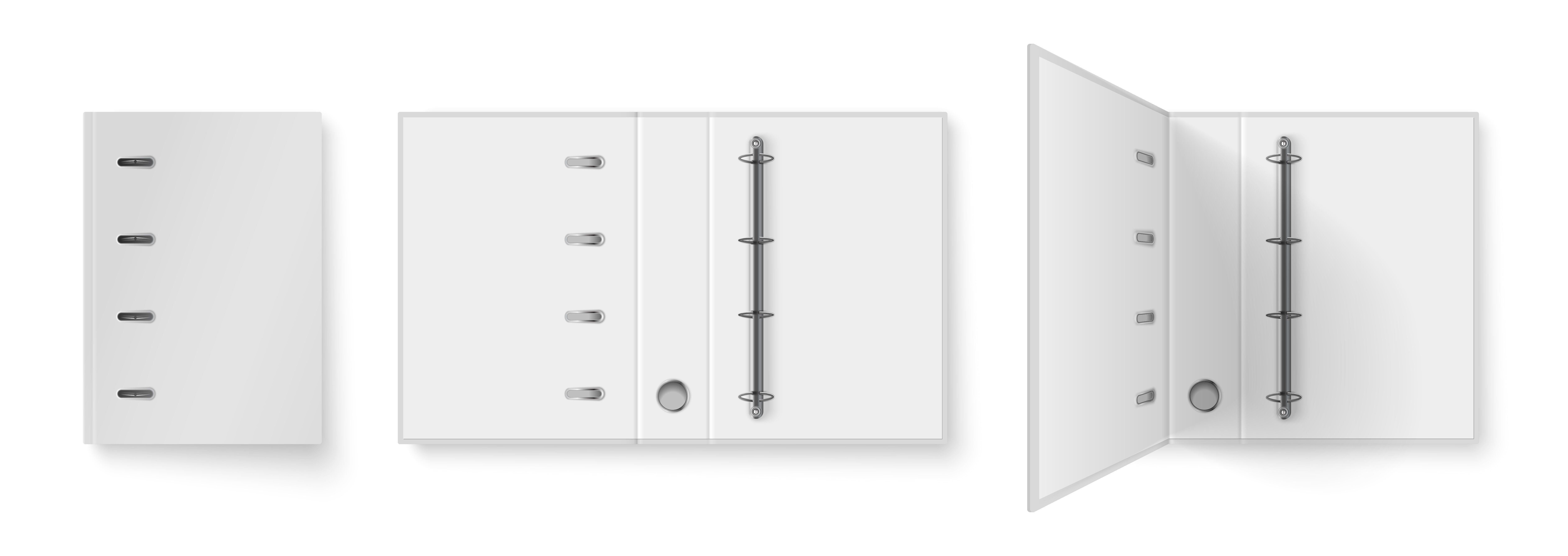 1 Inch 3 Ring Binder With Fabric Binder Divider 3 Ring Binder 1 Inch ...