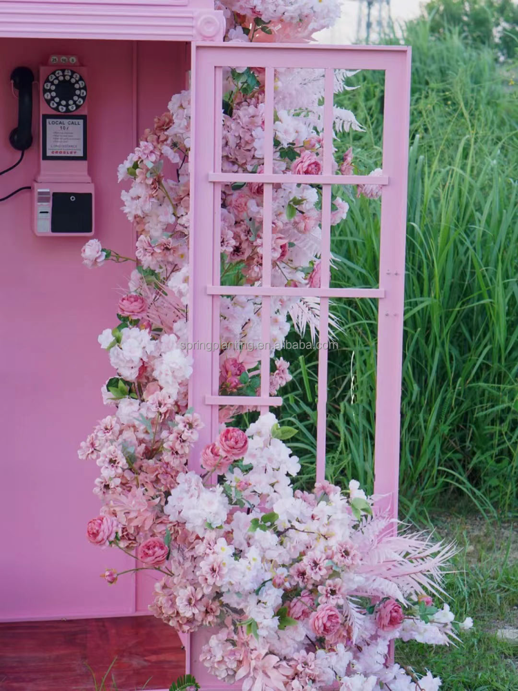 Buy Wholesale China Pink Telephone Booth Photography Props For Wedding ...