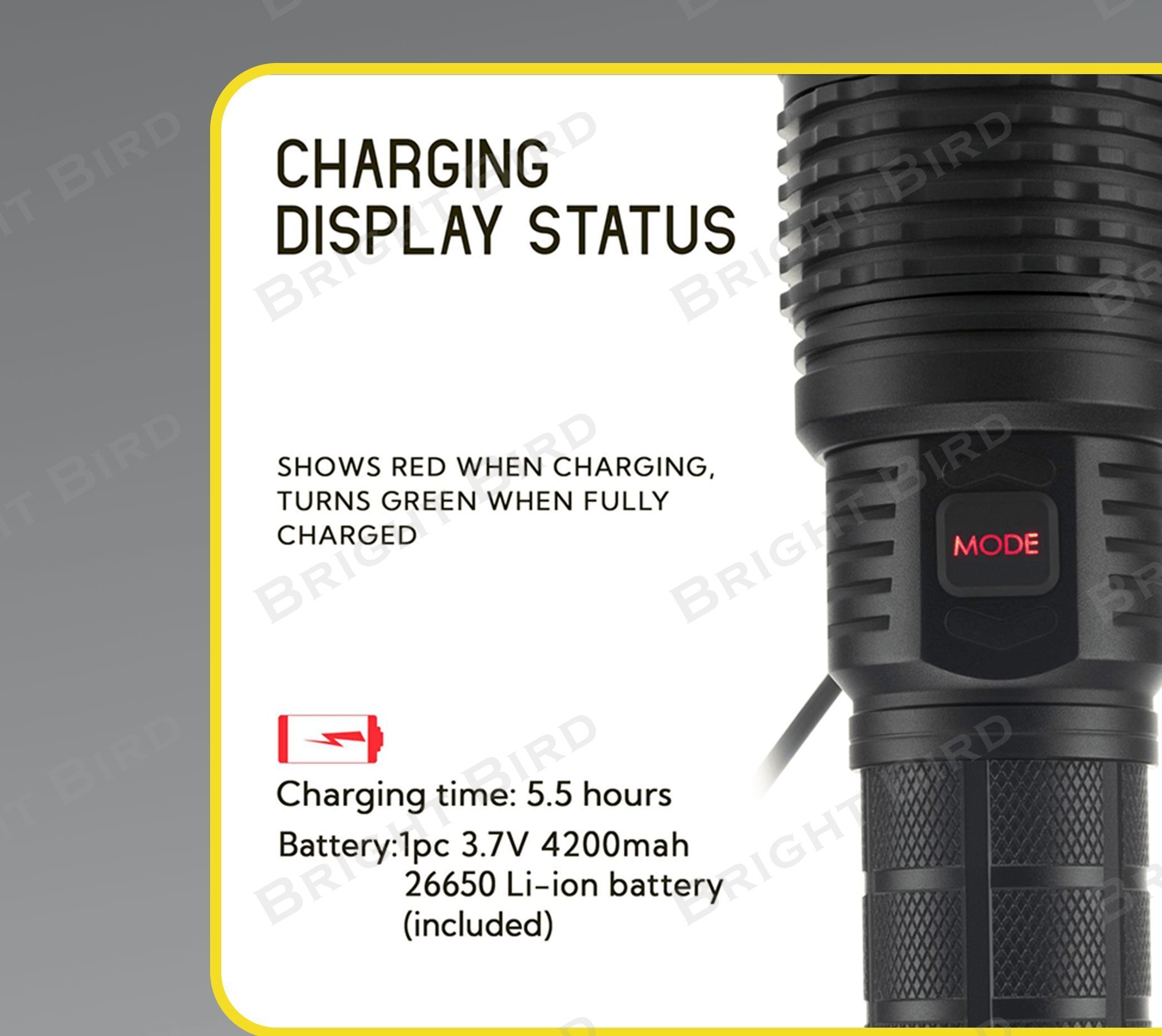 Buy Wholesale China Multifunctional 5 Mode Outdoor Led Flashlight ...