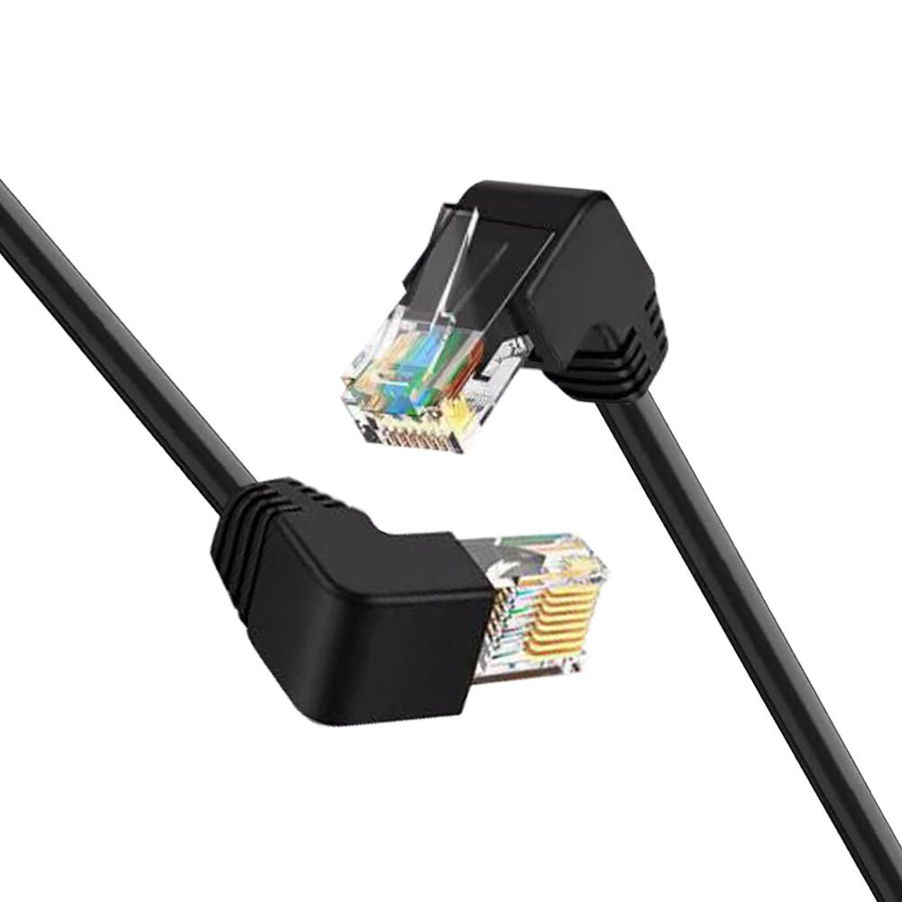 Achetez en gros Câble Ethernet Personnalisé à Angle Droit 1m 2m 5m Cat5 ...
