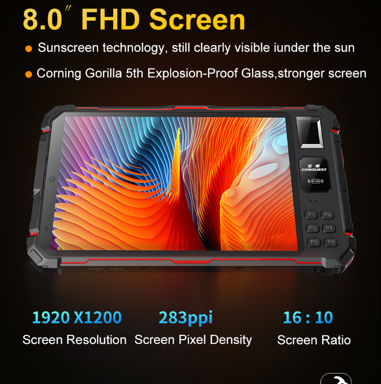 Conquest S22 Strong Flashlight Nfc Ir Remote Control Android 4g Rugged ...