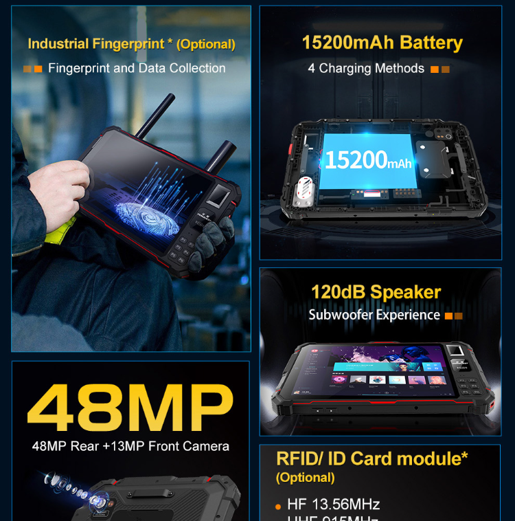 Conquest S22 Strong Flashlight Nfc Ir Remote Control Android 4g Rugged ...