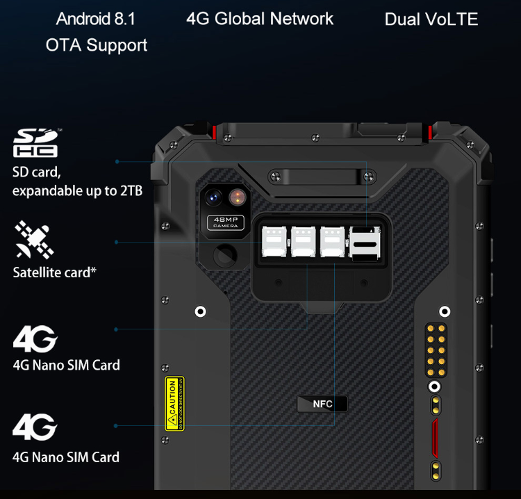 Conquest S22 Strong Flashlight Nfc Ir Remote Control Android 4g Rugged ...