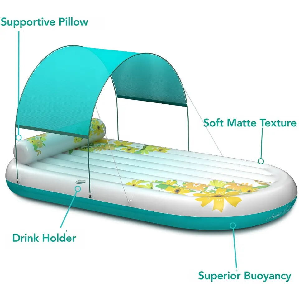 Buy Wholesale China Pool Float,sunshade Pattern Pool Lounge Float ...