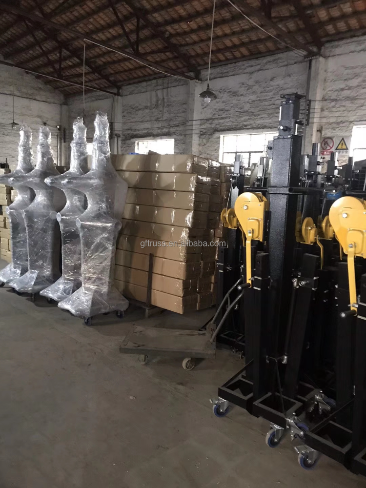 Factory Price 6m Max Height Elevator Line Array Truss Crank Speaker ...