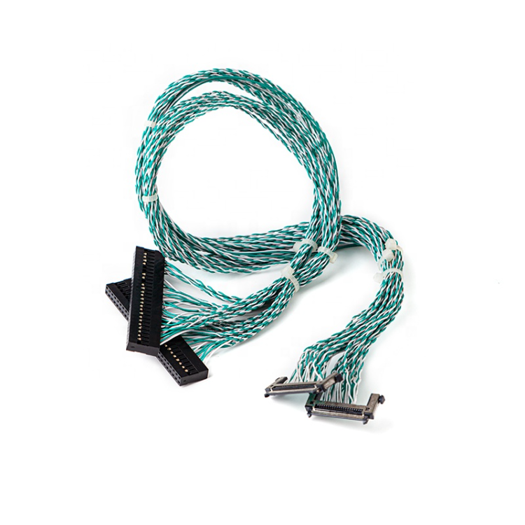 Custom Lcd Lvds 10 20 40 41 Pin Cable Utp Lg Lvds Cable Lcd Tv Assembly For Laptop 40 Lcd Panel ...