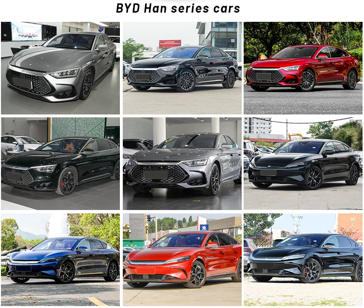 Electric Car Ev 2022 Suv 710km 2023year China Long Range Sedan Dm-p Hybrid Byd Han - Buy China ...