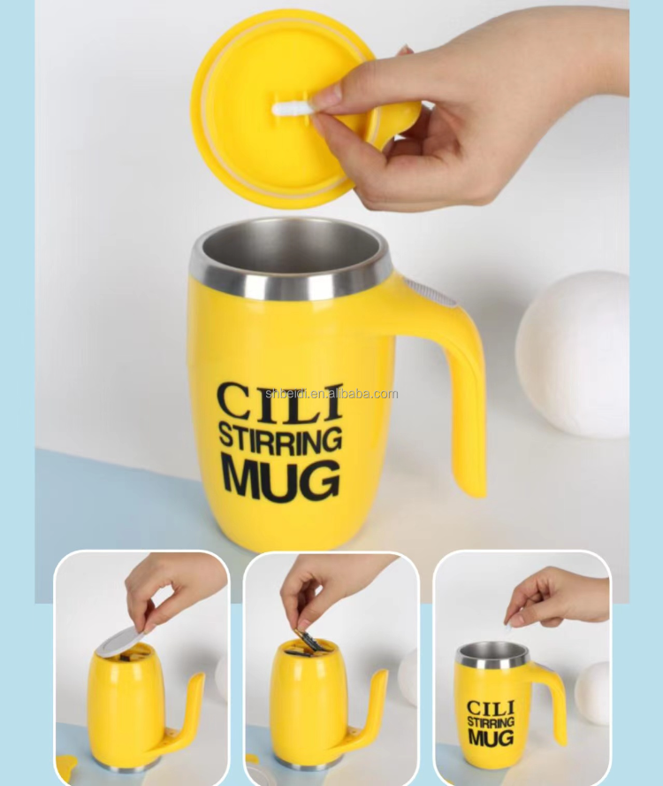 Self Stirring Magnetic Mug Automatic Self-stirring Coffee Cup Self ...