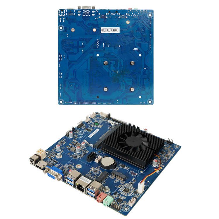 Zeroone In-tel Cerelon J4125 Cpu Fanless Mini-itx Motherboard Vga Lvds/edp Low Power Consumption ...