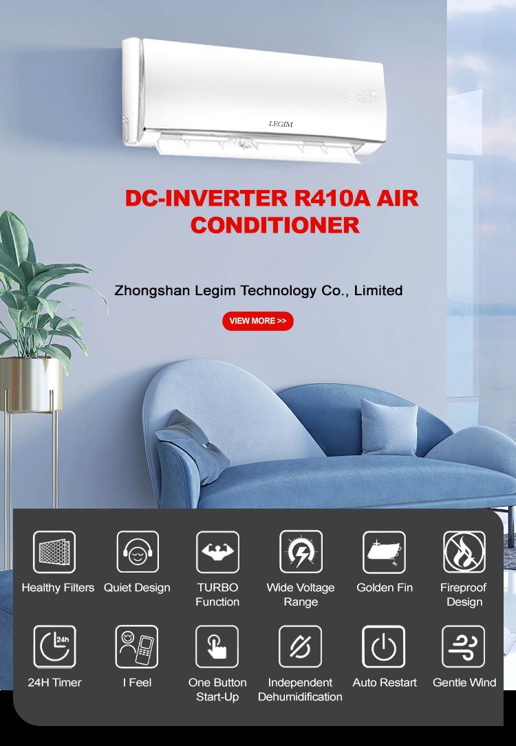 Legim Ductless Multi Split Air Conditioner 24000btu T3 Mini Split Panel ...