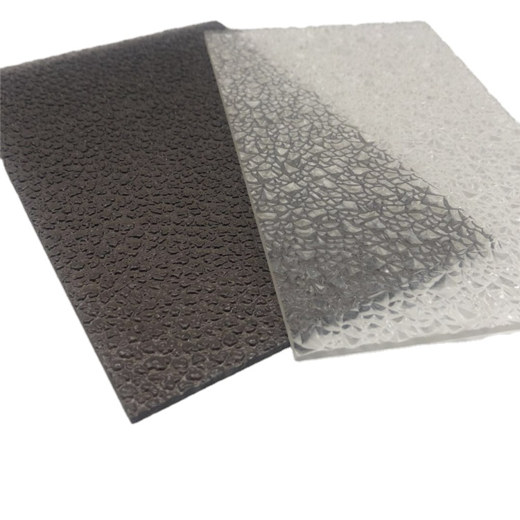 Embossed Blue Color Solid Polycarbonate For Roof Of Factory, Blue Pc ...