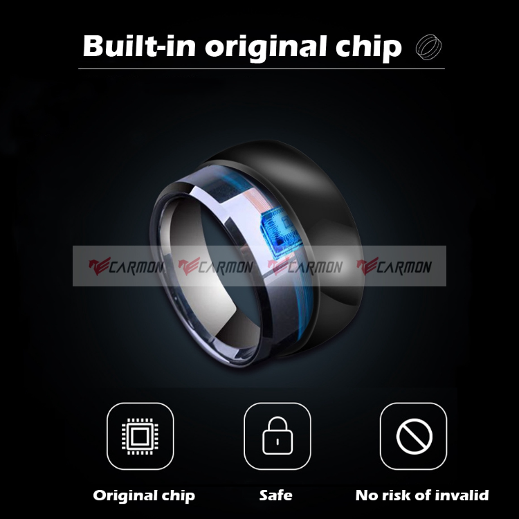 Ceramic Rfid Nfc Smart Ring Smart Ring Key For Tesla Model 3/model Y ...