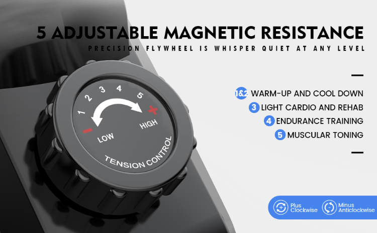 Buy Wholesale China Home Exercise Magnetic Elliptical Under Desk Mini ...