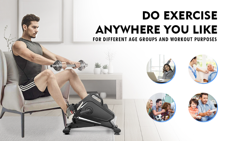 Buy Wholesale China Home Exercise Magnetic Elliptical Under Desk Mini ...