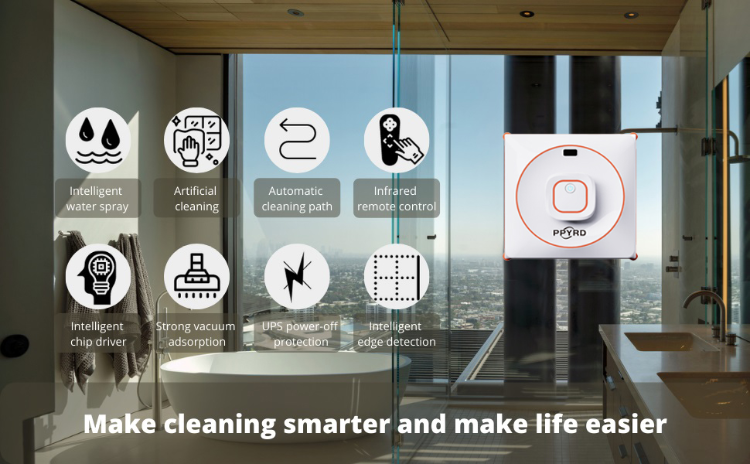 Buy Wholesale China Building Glass Cleaning Robot Electric Glass ...